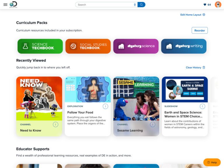 Online Learning Platform & Digital Resources | Discovery Education