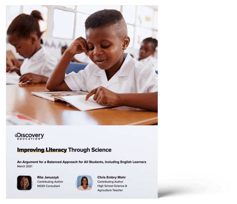 Improving Literacy Through Science Whitepaper | Discovery Education