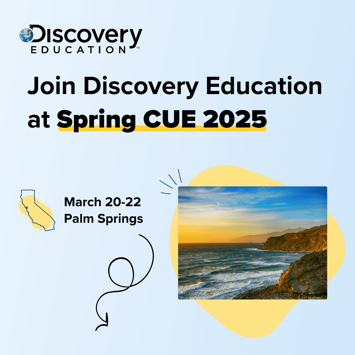 Join Us at CUE | Discovery Education