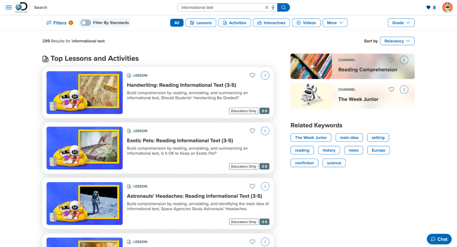 Discovery Education Experience K-12 Platform | Discovery Education