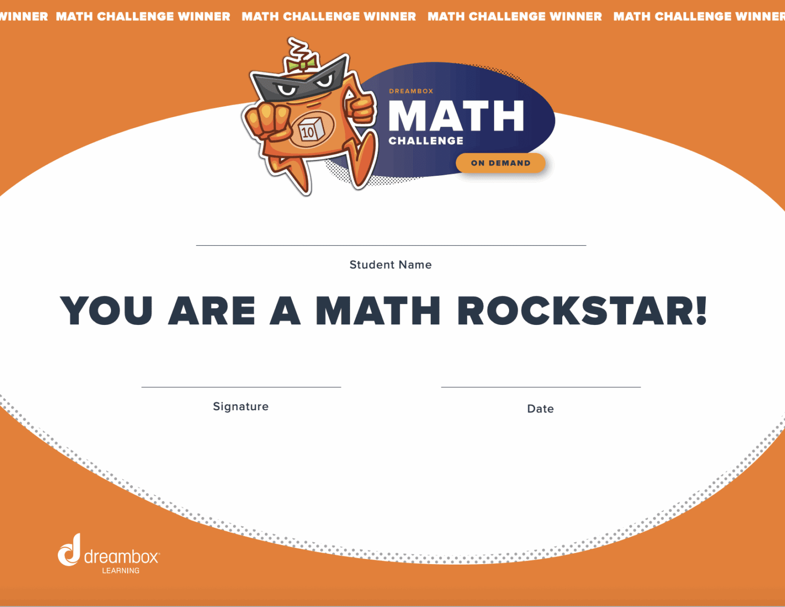 DreamBox At-Home Activity Hub | Discovery Education